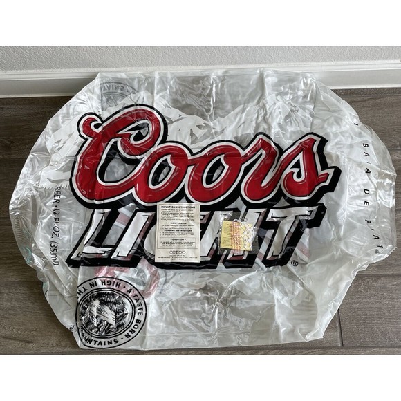 Coors | Party Supplies | Coors Light Silver Bullet Inflatable Can Man ...